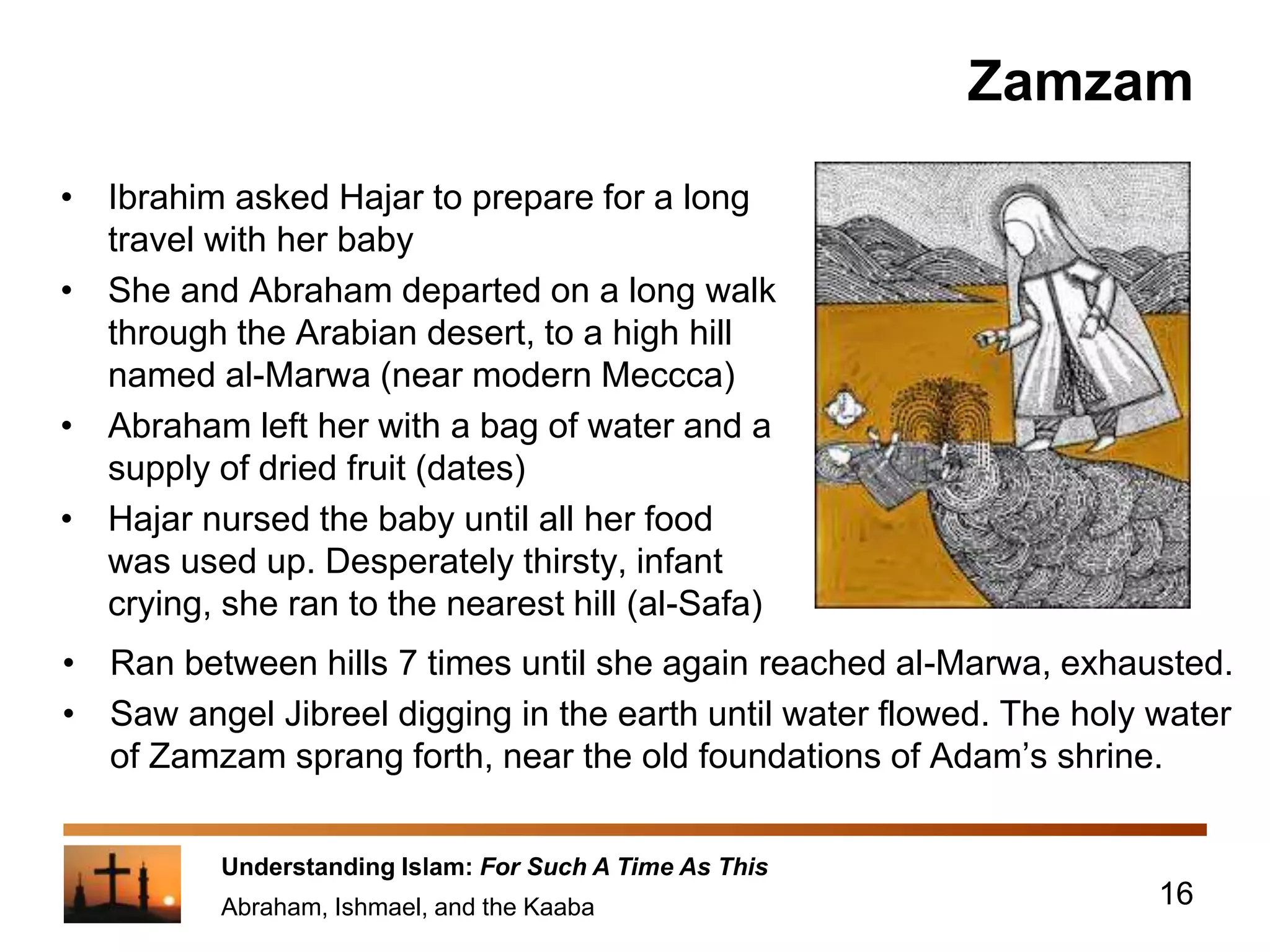 Lesson 3 Abraham Ishmael and the Kaaba | PPTX