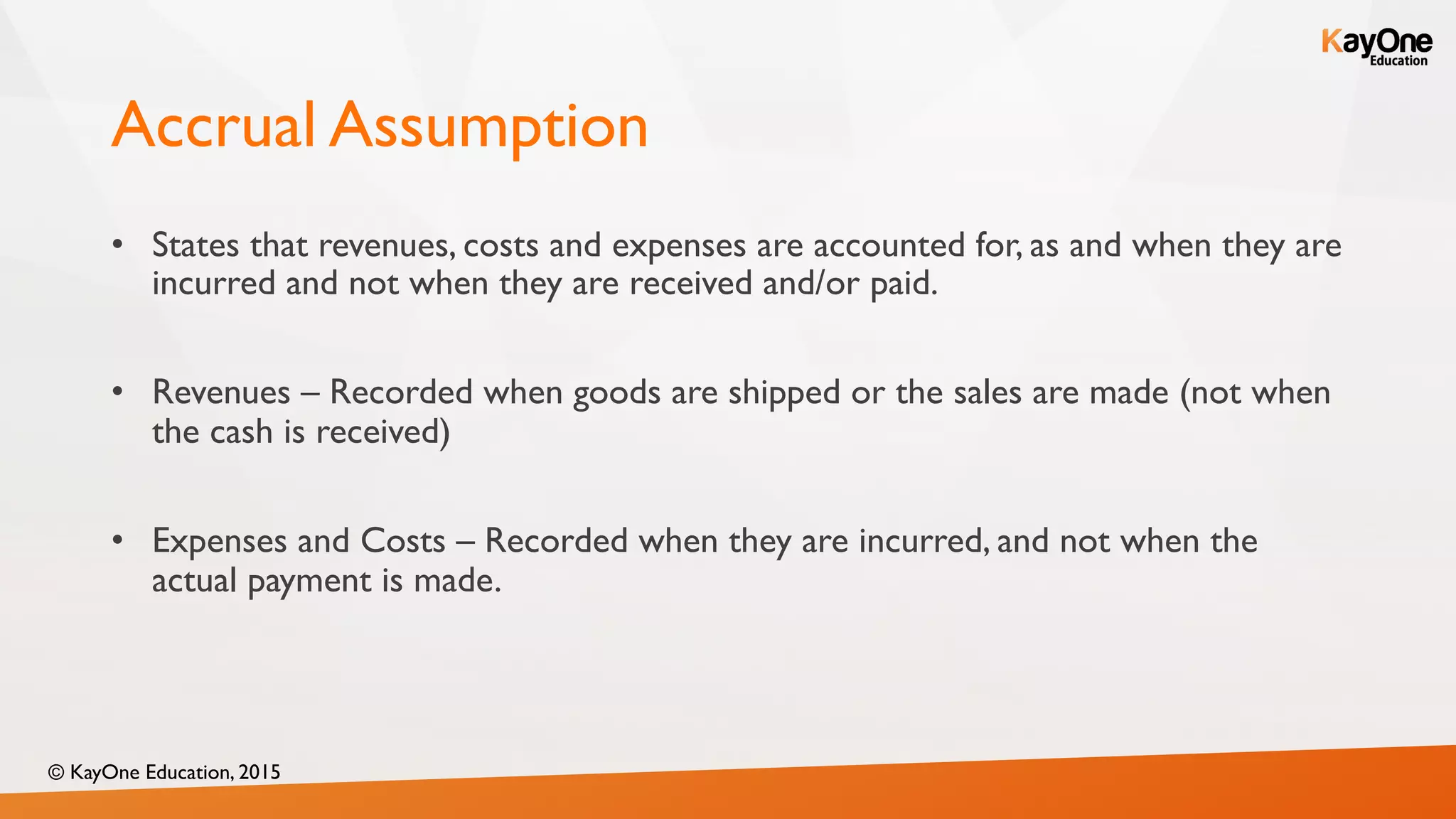 How to read a Balance Sheet - Fundamental Accounting Assumptions | PPT