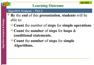 Lesson no 3 - Algorithm Analysis - II.pptx
