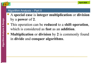 Lesson no 3 - Algorithm Analysis - II.pptx