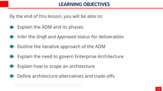 Lesson 3 - Architecture Development Method - ADM - 020924 A.ppt