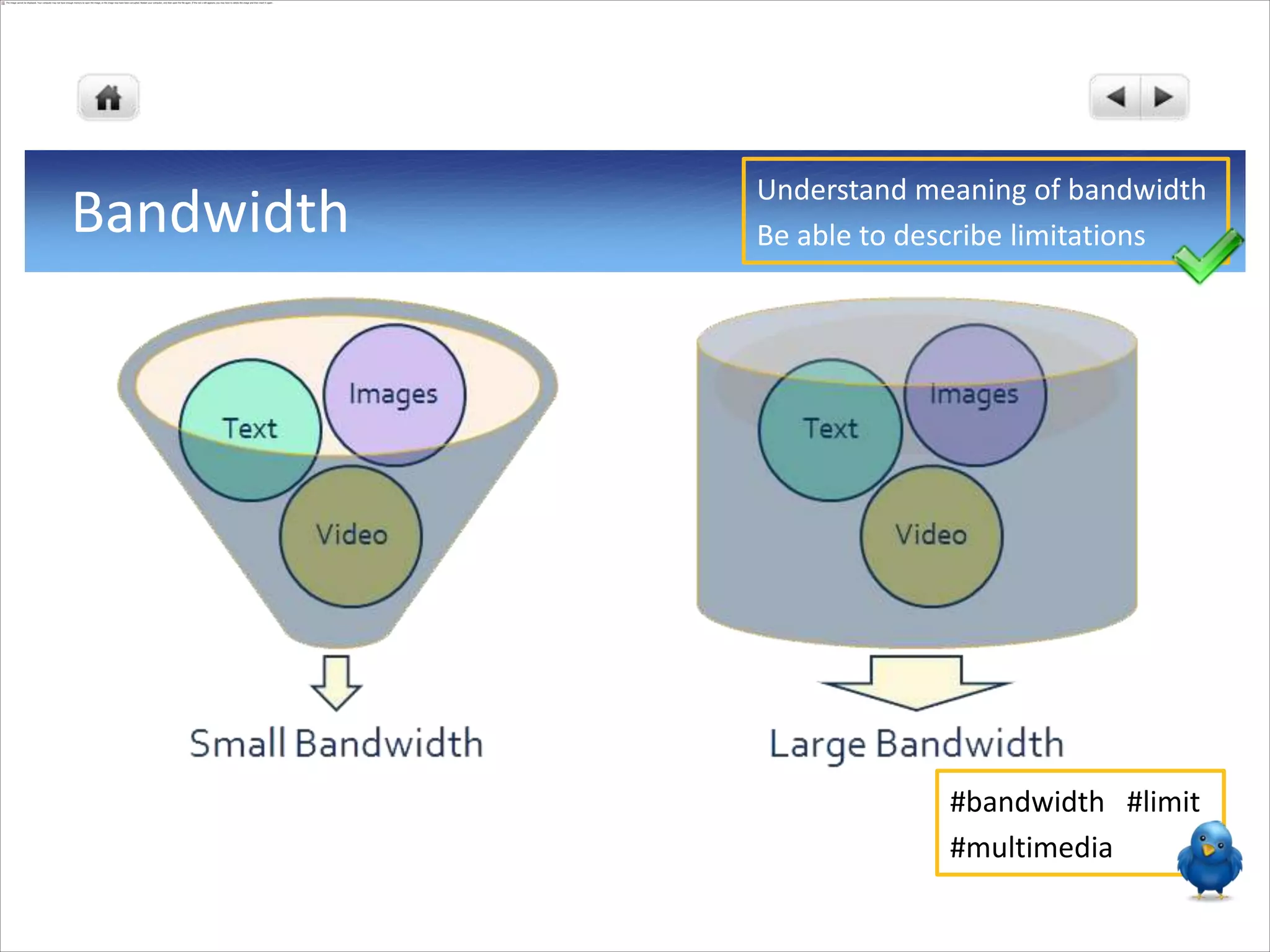 Unit 210 - Lesson 3 - Bandwidth | PPTX