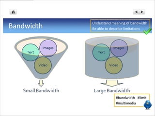 Unit 210 - Lesson 3 - Bandwidth | PPTX