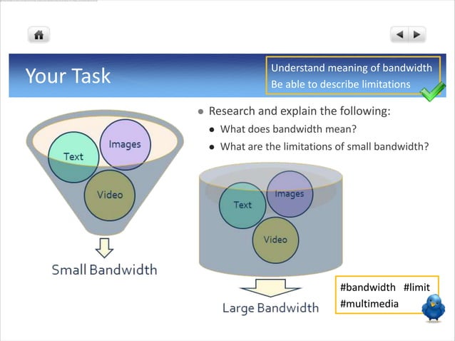 Unit 210 - Lesson 3 - Bandwidth | PPT