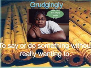 Lesson 3 chang and the bamboo flute | PPT