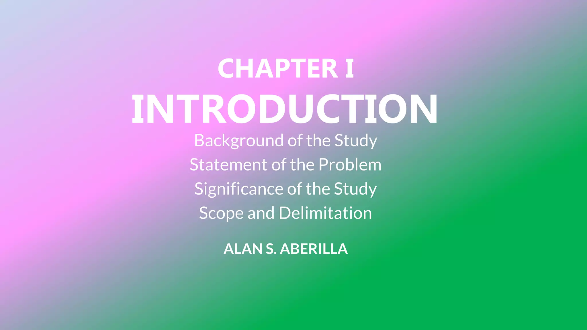 Lesson 3 chapter 1 | PPTX