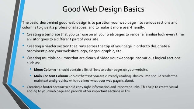 HTML5- Create divisions in a web page