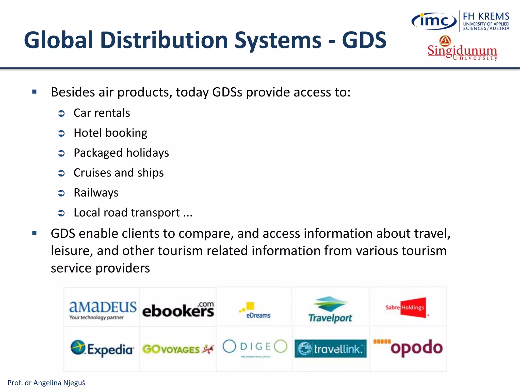 Lesson 3: From Computer Reservation Systems to Global Distribution Systems | PDF