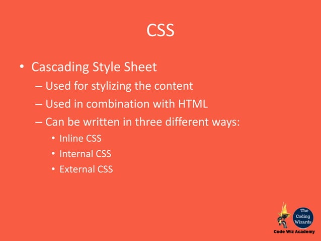 CSS- Cascading Style Sheet | PPT