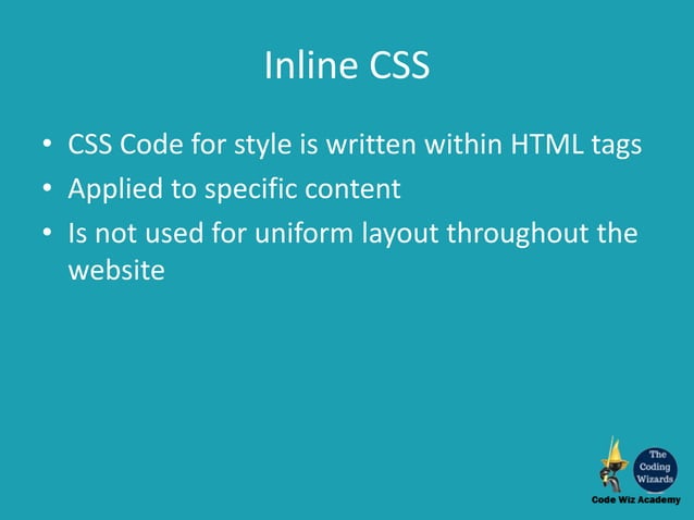 CSS- Cascading Style Sheet | PPT