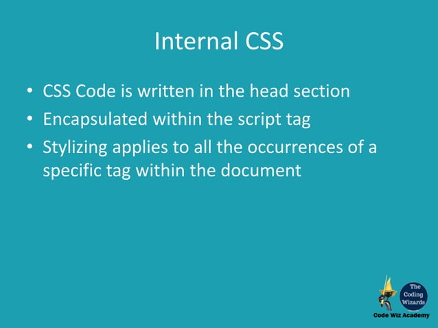 CSS- Cascading Style Sheet | PPT