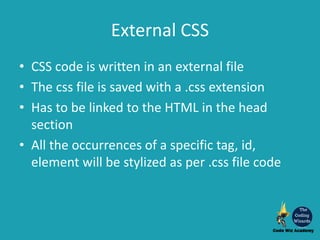CSS- Cascading Style Sheet | PPT