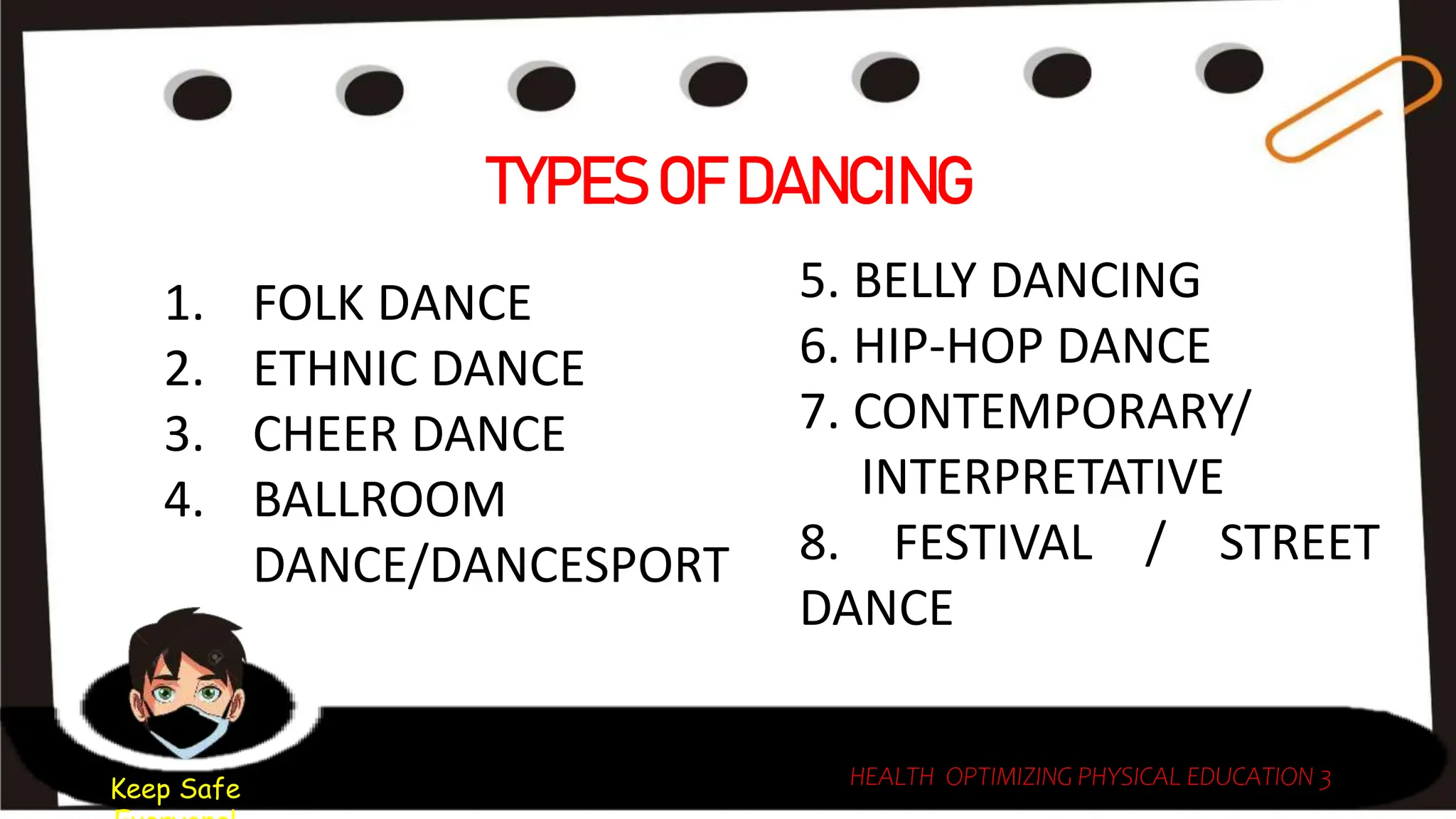 LESSON 3-DANCE .pptx (the different type and genres of dance). | PPTX