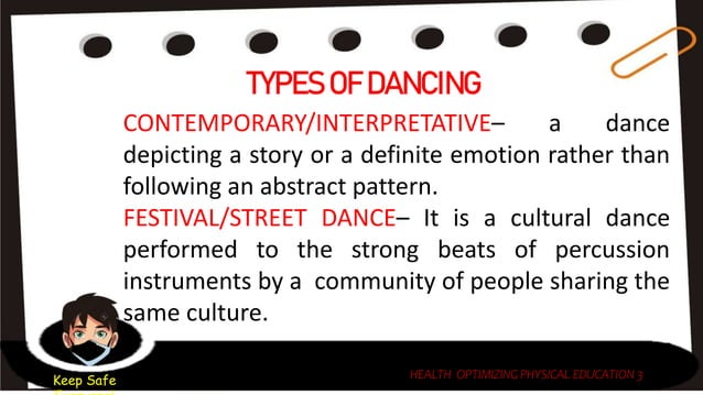 LESSON 3-DANCE .pptx (the different type and genres of dance). | PPTX ...