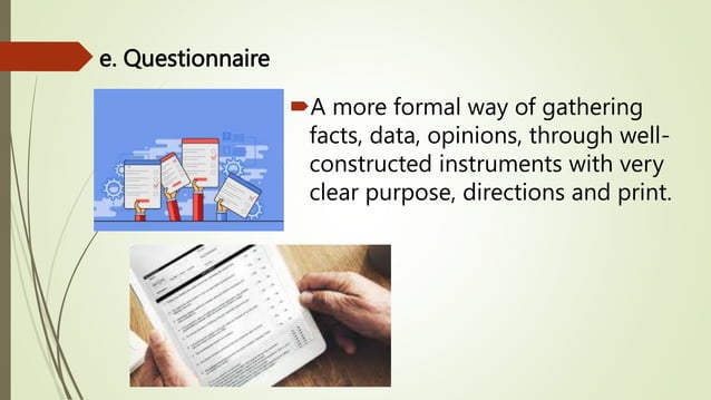 Lesson 3 - Data Collection and Analysis Procedure.pptx | Computer ...