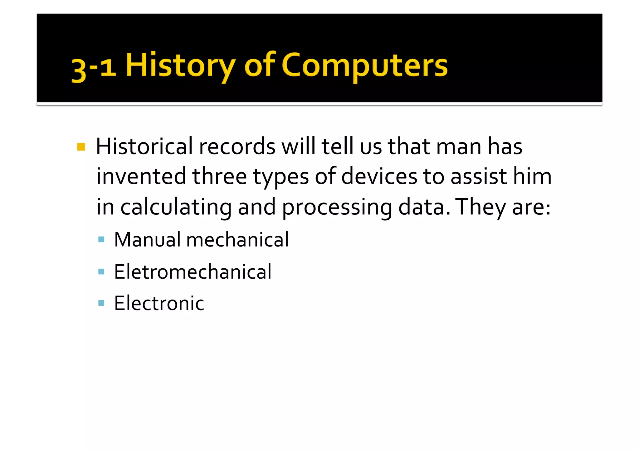 Lesson 3 Data processing | PDF