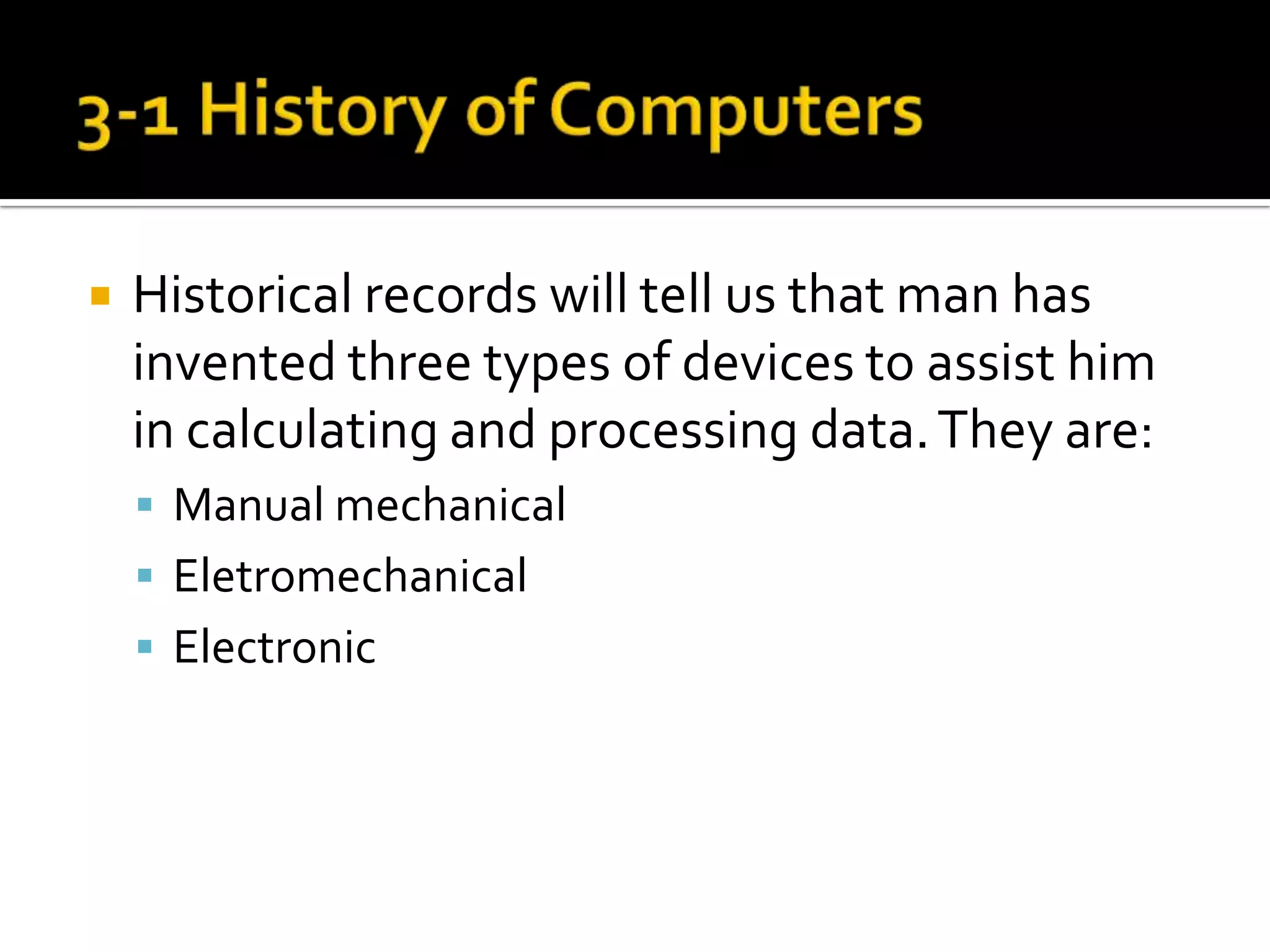 Lesson 3 data processing | PPT