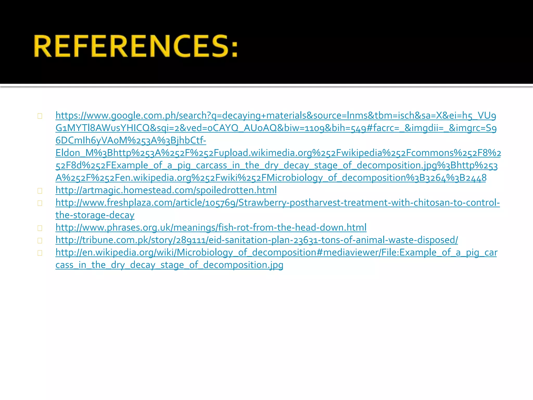 Lesson 3 decaying materials | PPTX