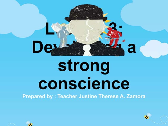 Lesson 3 developing a strong conscience | PPTX | Spirituality ...