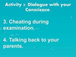 Lesson 3 developing a strong conscience | PPTX | Spirituality ...