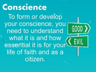 Lesson 3 developing a strong conscience | PPTX | Spirituality ...