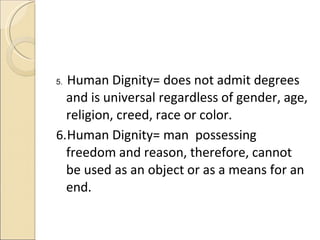Lesson 3 - dignity of the human person.pptxDigninity of Human Work. | PPTX