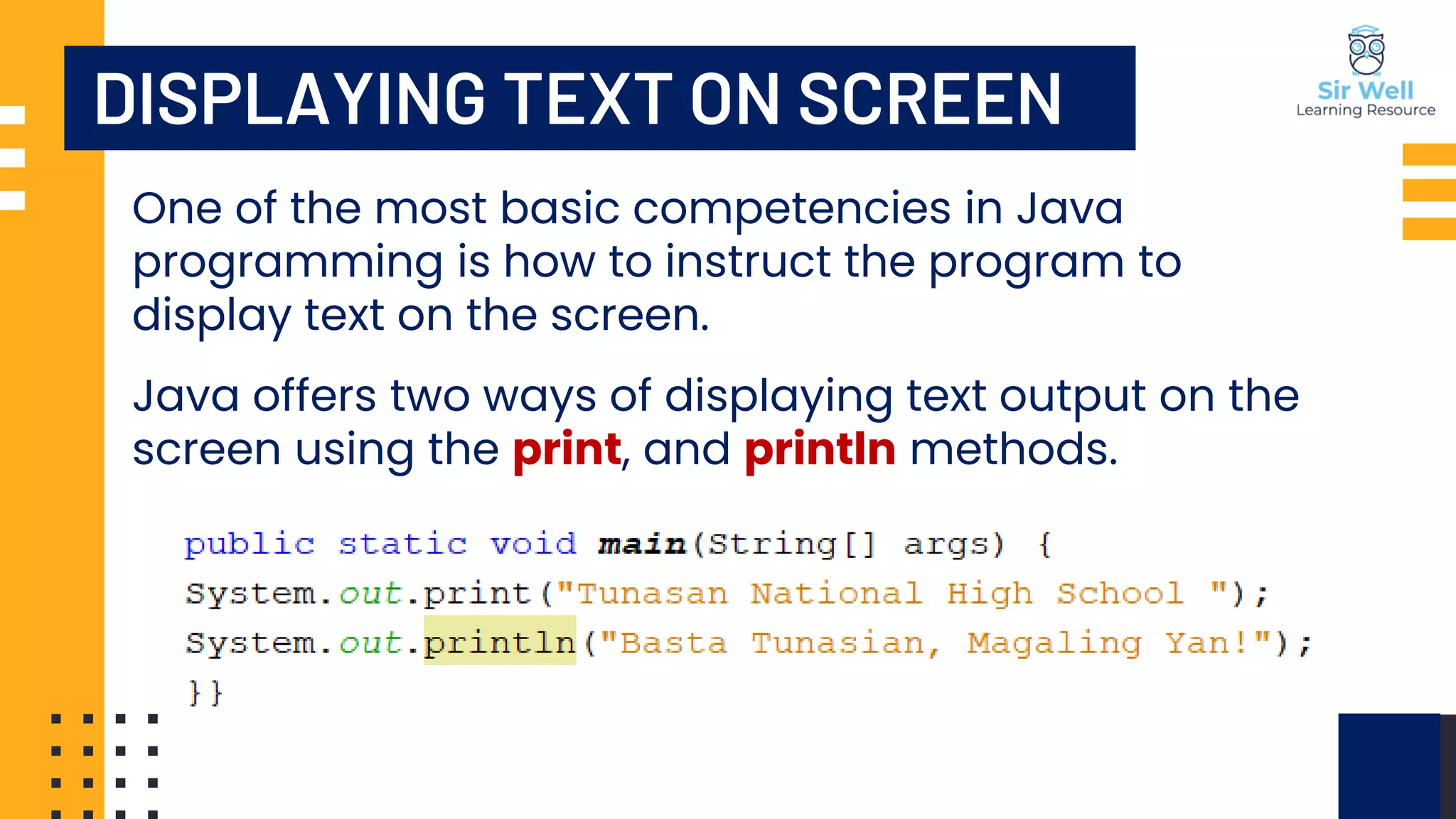 Lesson 3 - Displaying Text on Screen.pdf