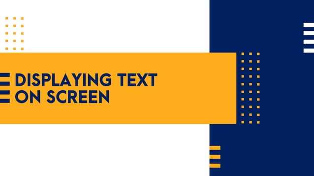 Lesson 3 - Displaying Text on Screen.pdf