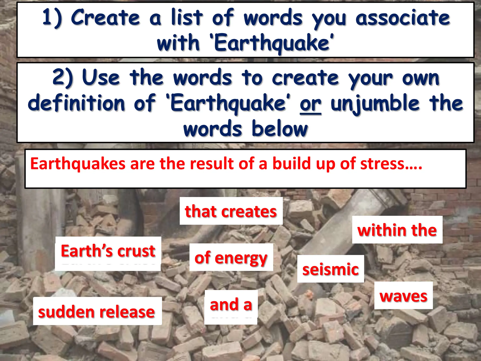 Lesson 3 - Earthquakes_2f44ac63f7c1d6f78f334cdae044993a.pptx | Geology ...