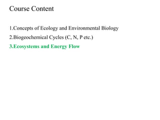 Lesson 3 ecosystems and energy flow | PDF