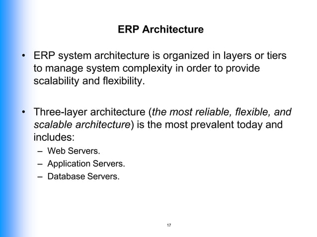 Lesson 3 - Enterprise System Architecture.pptx | Logistics | Business