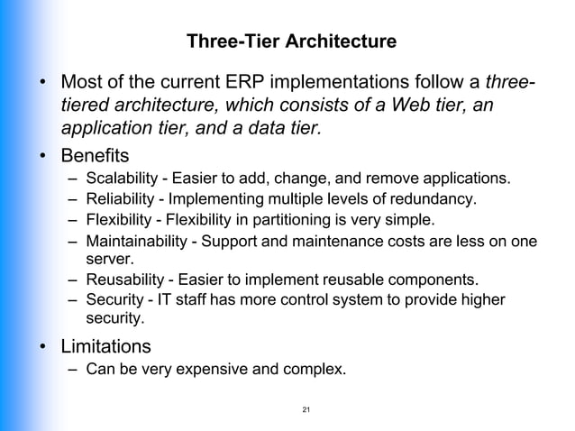 Lesson 3 - Enterprise System Architecture.pptx | Logistics | Business