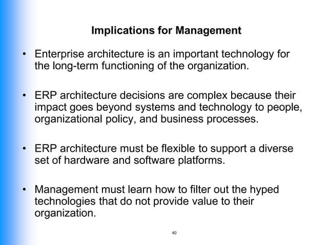Lesson 3 - Enterprise System Architecture.pptx | Logistics | Business