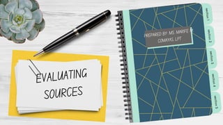 English 3: LESSON 3 - EVALUATING SOURCES.pdf