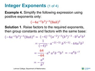 Lesson 3: Exponential Notation | PPT | Free Download