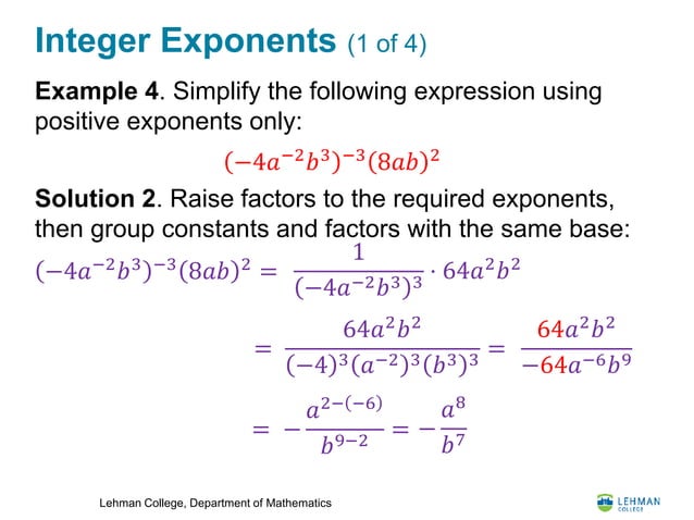 Lesson 3: Exponential Notation | PPT | Free Download