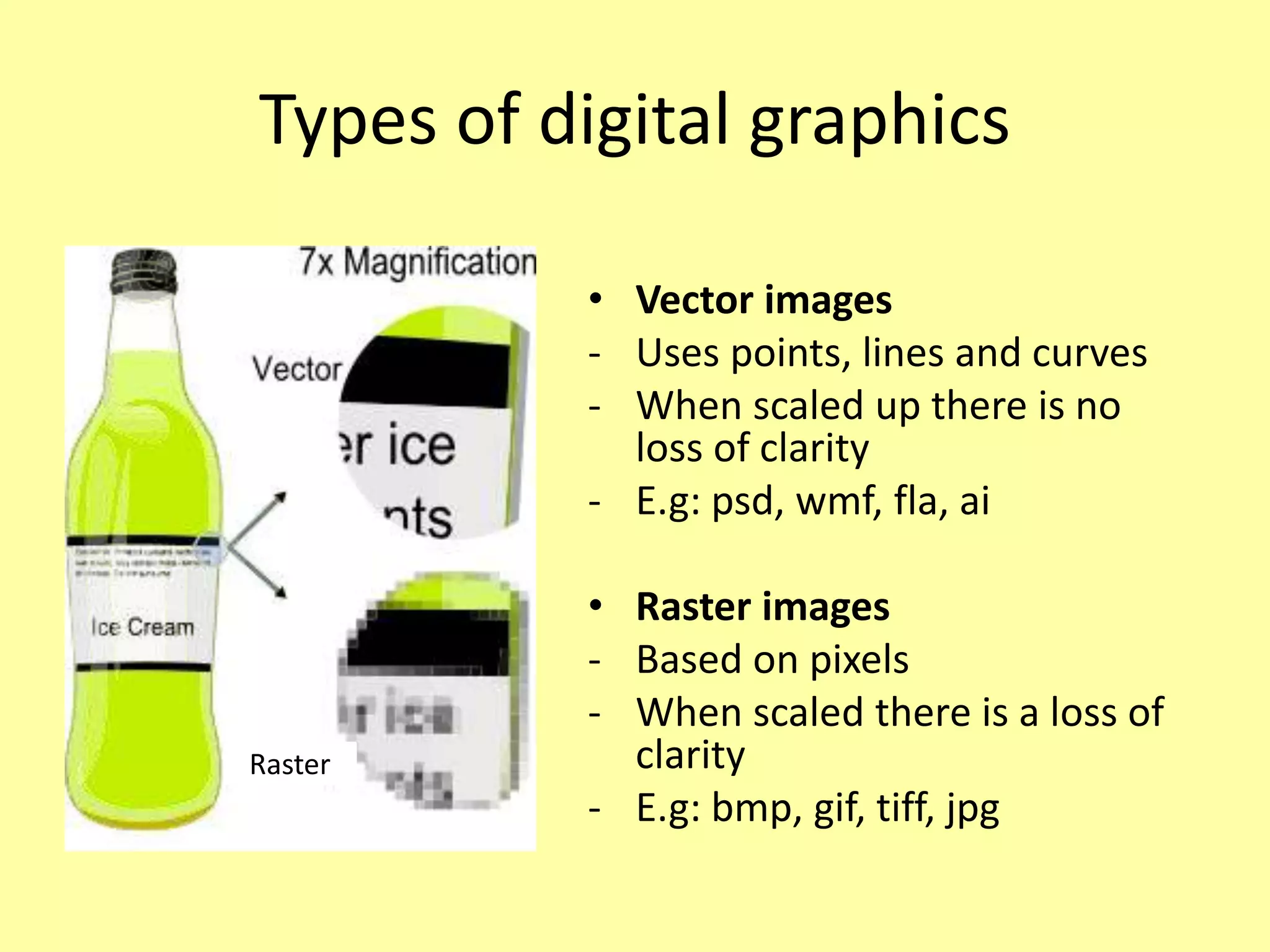 Lesson 3 graphics types | PPT