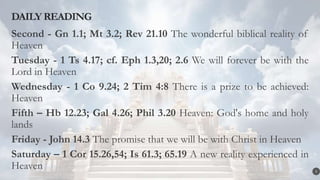 Lesson 3 - Heaven - the Christian's Destiny.pptx