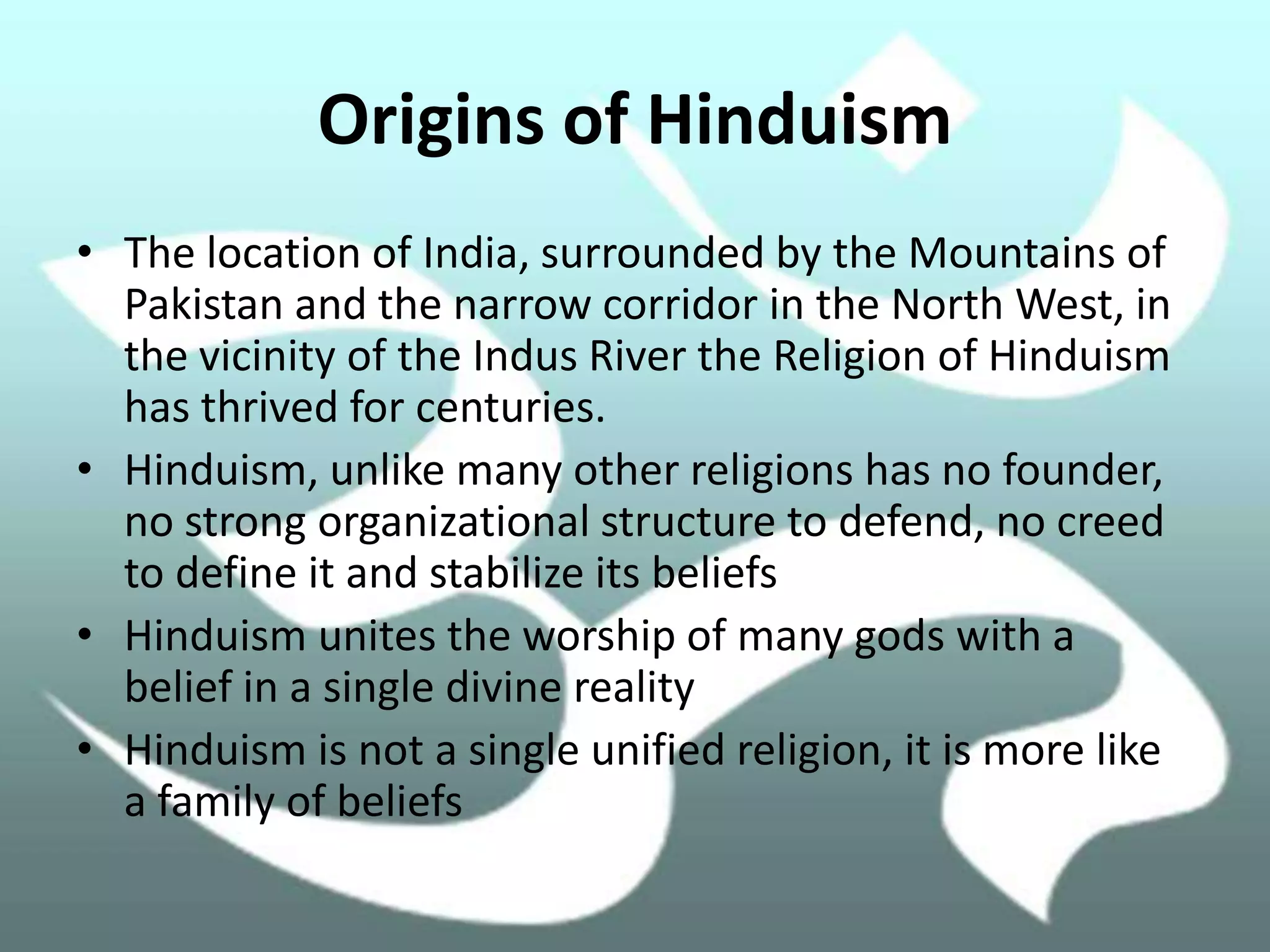 Lesson 3 Hinduism | PPTX