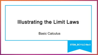 Lesson 3 - Illustrating the limit laws.pptx