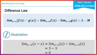 Lesson 3 - Illustrating the limit laws.pptx