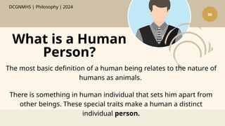 Lesson 3 - Introduction to the Philosophy of the Human person .pptx