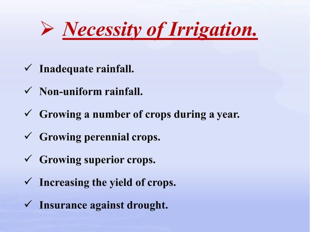 Lesson 3 - Irrigation grade 8 agric.pptx | Agriculture | Industries