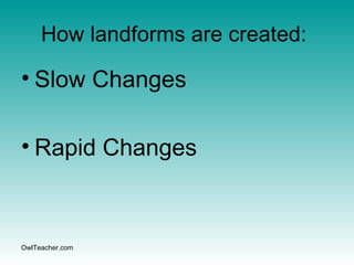 Landforms | PPT