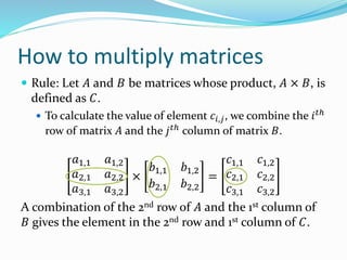 Lesson 3 - matrix multiplication | PPT