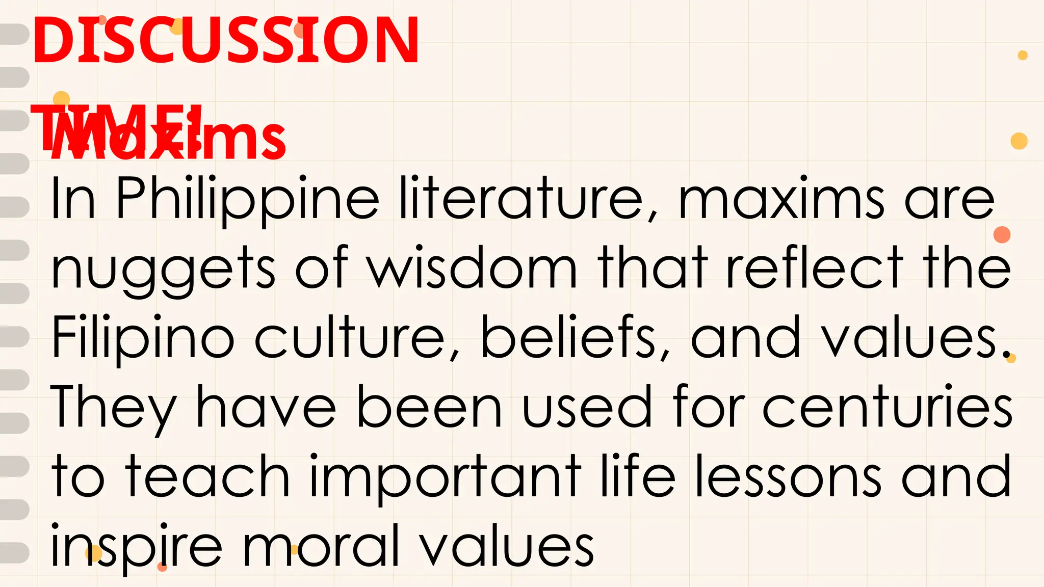 LESSON 3- MAXIMS, UNIVERSAL TRUTHS, and PHILOSOPHIES.pptx