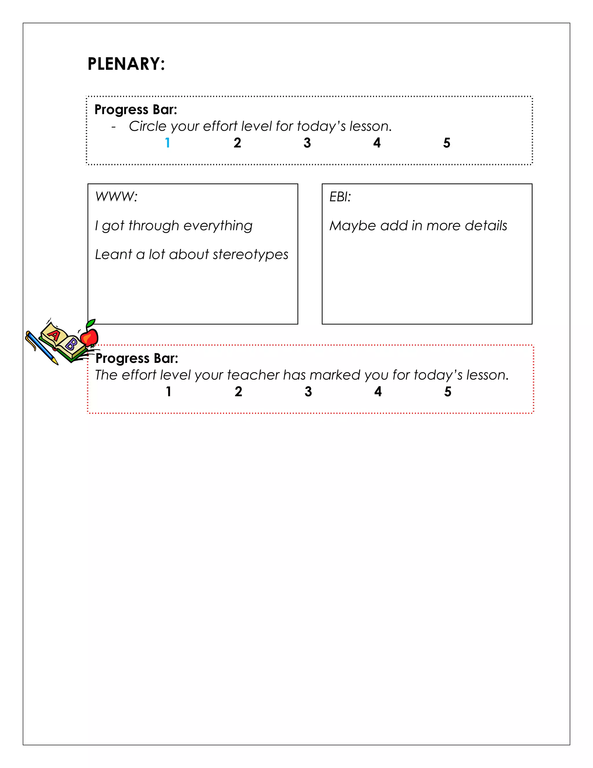 Lesson 3 media stereotypes worksheet | DOC