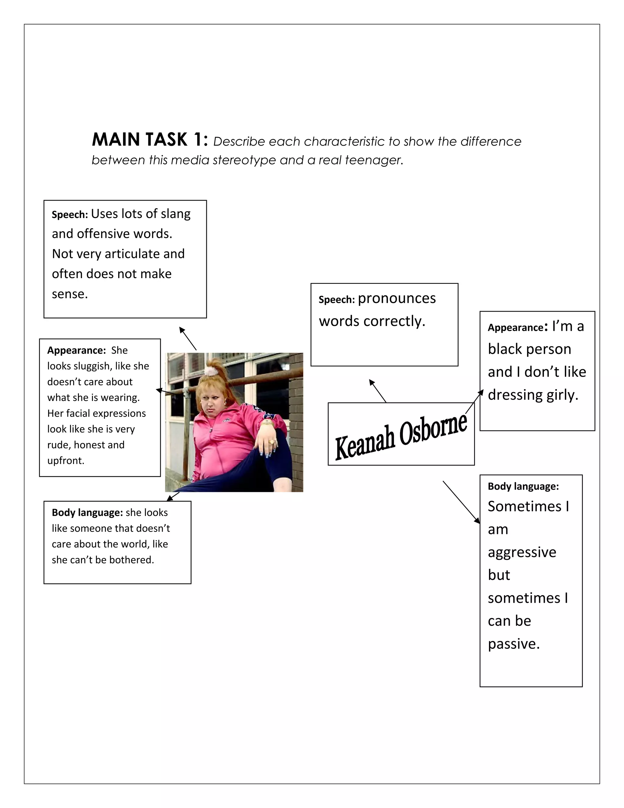Lesson 3 media stereotypes worksheet | DOC