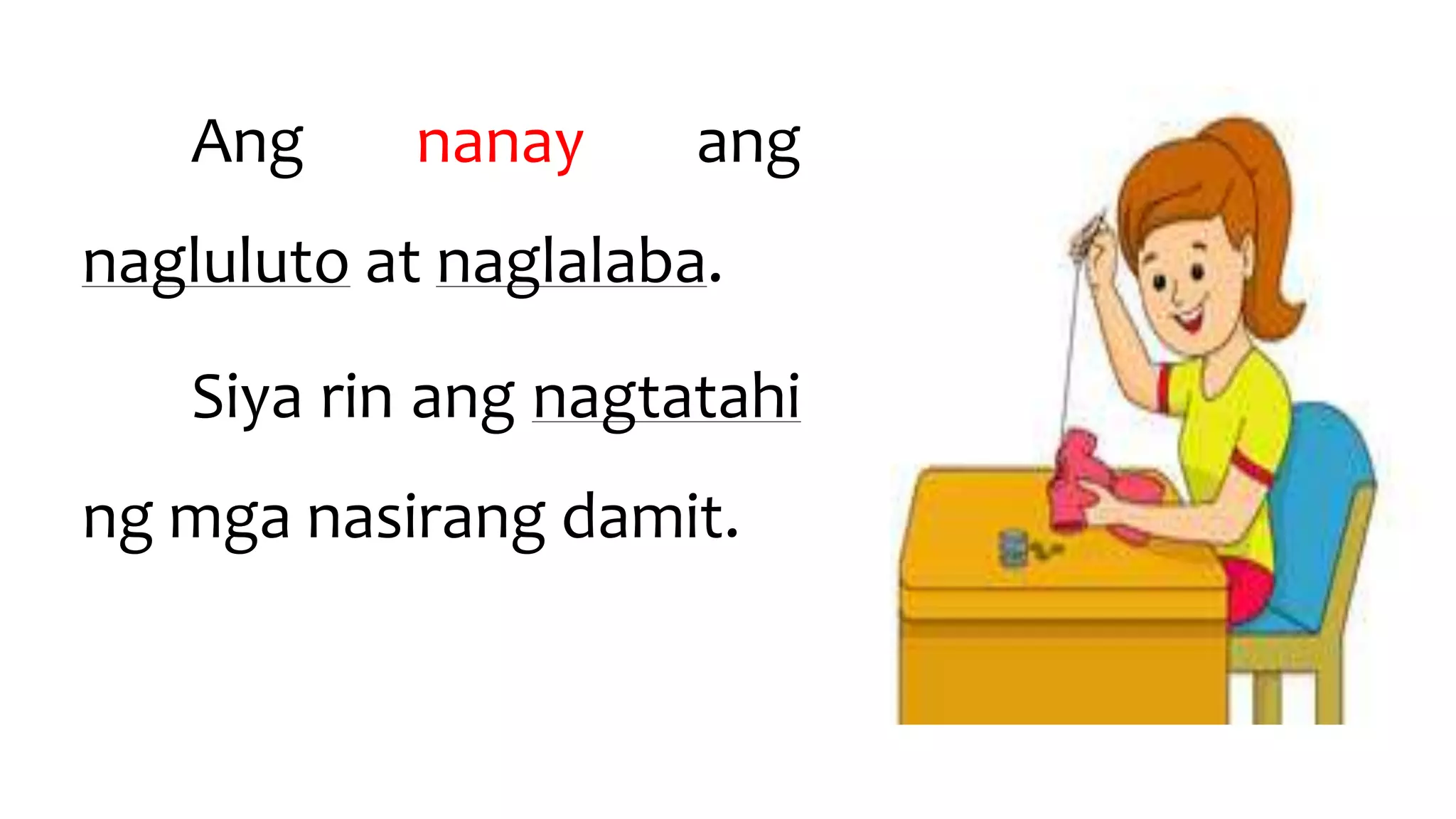 Mga Gawain at Tradisyon ng Pamilya | PPTX