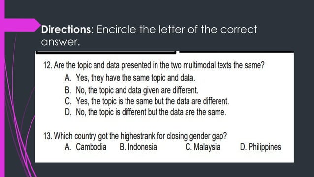LESSON 3 - MULTIMODAL TEXTS.ppowerpointtx | PPTX | Digital Arts | Fine Art